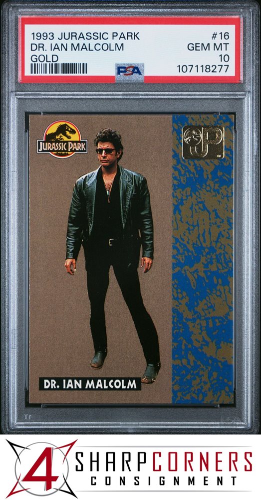 Auction Prices Realized Non-Sport Cards 1993 JURASSIC PARK Dr. Ian Malcolm