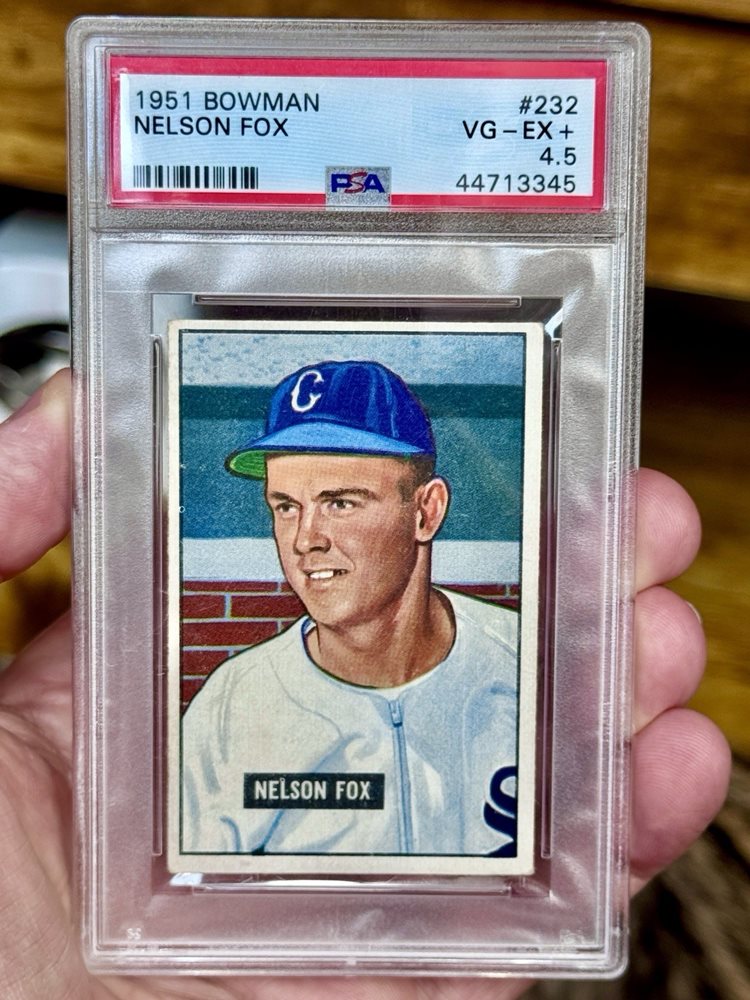 Auction Prices Realized Baseball Cards 1951 BOWMAN Nelson Fox