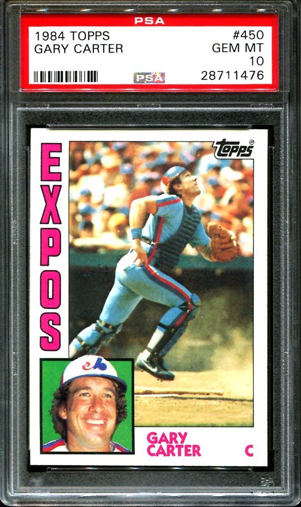 Auction Prices Realized Baseball Cards 1984 Topps Gary Carter