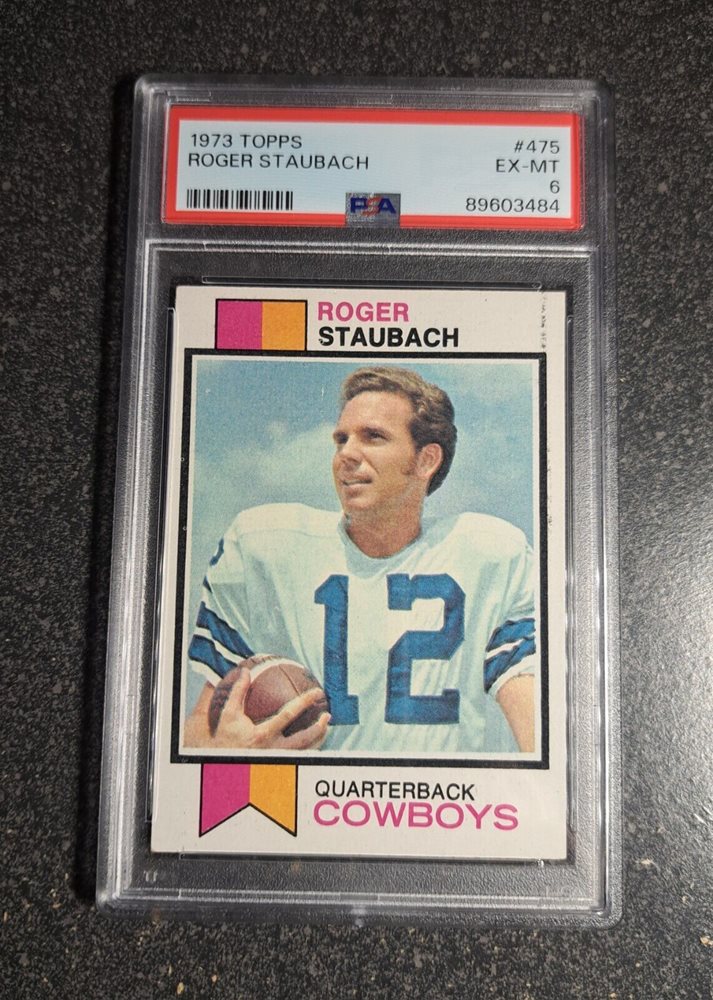 Auction Prices Realized Football Cards 1973 TOPPS Roger Staubach