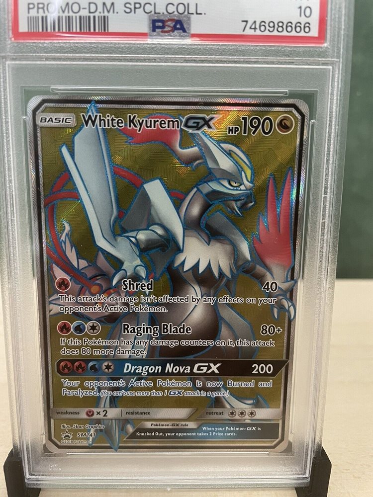 White Kyurem Pokemon Card