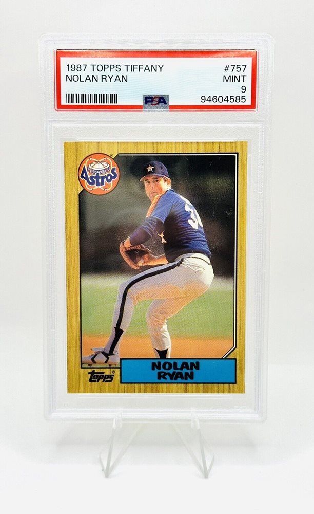 Auction Prices Realized Baseball Cards 1987 Topps Tiffany Nolan Ryan