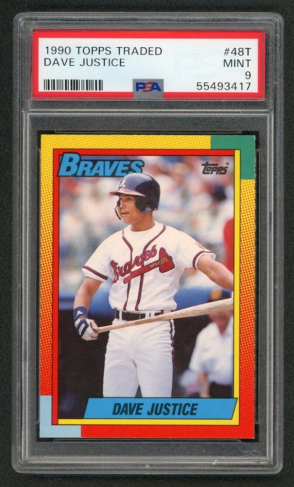 Auction Prices Realized Baseball Cards 1990 TOPPS TRADED Dave Justice