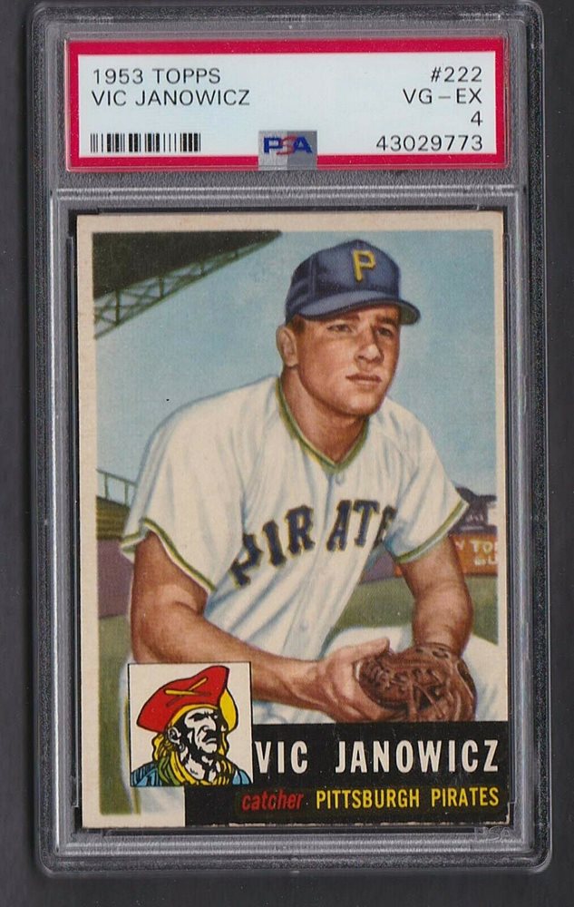 Auction Prices Realized Baseball Cards 1953 Topps Vic Janowicz