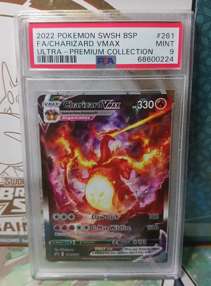 2022 Pokemon SWSH Black Star Promo SWSH261 Charizard VM