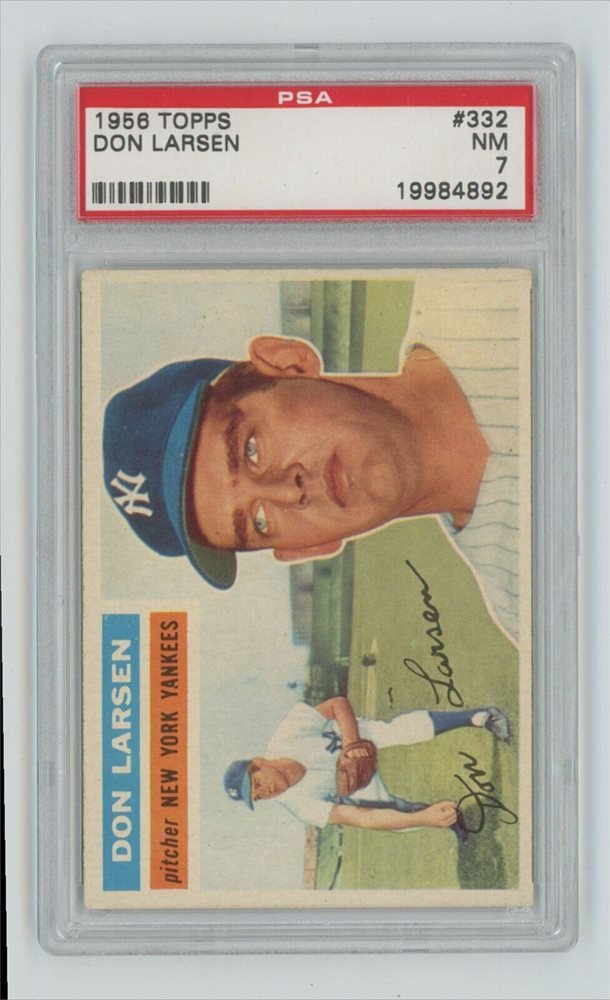 Auction Prices Realized Baseball Cards 1956 TOPPS Don Larsen