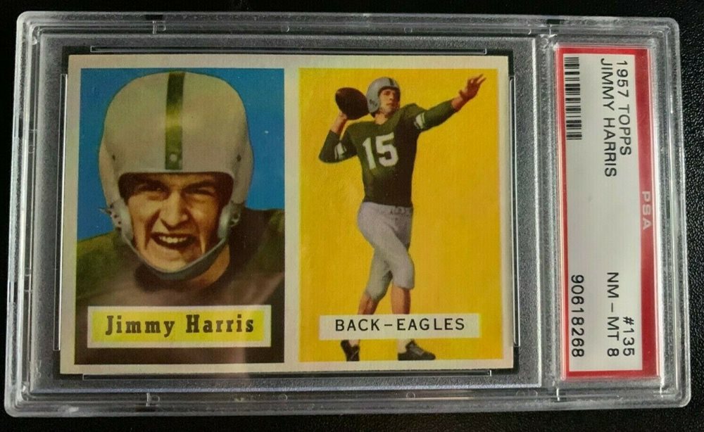 Auction Prices Realized Football Cards 1957 TOPPS Jimmy Harris