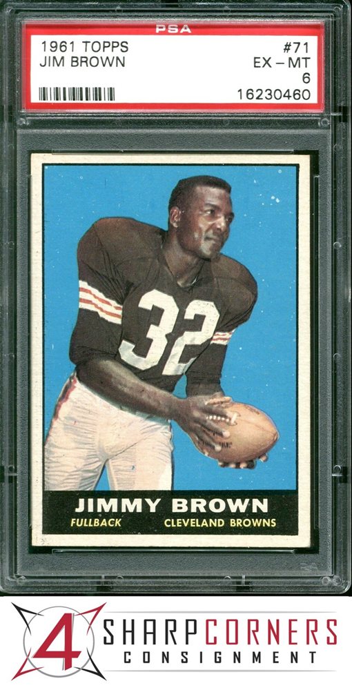 Auction Prices Realized Football Cards 1961 TOPPS Jim Brown