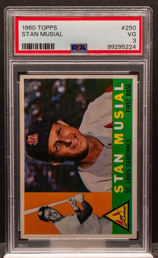Auction Prices Realized Baseball Cards 1960 Topps Stan Musial