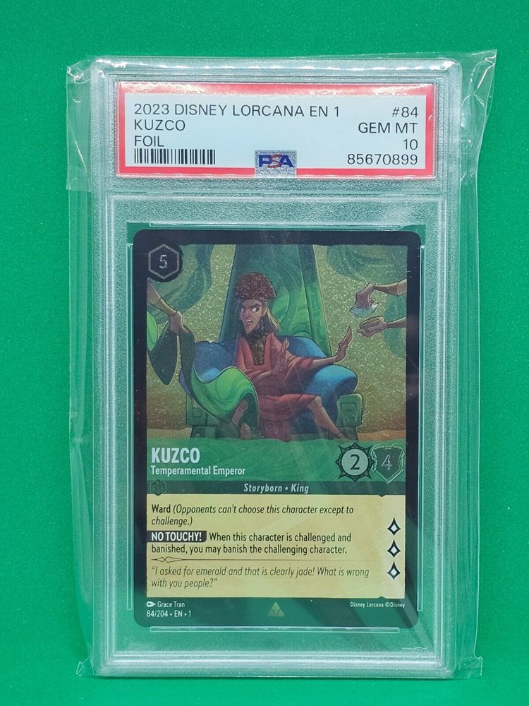 Auction Prices Realized Tcg Cards 2023 DISNEY LORCANA EN 1-THE FIRST ...