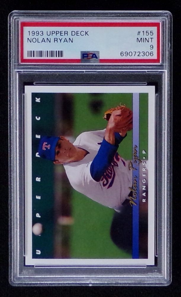 Auction Prices Realized Baseball Cards 1993 Upper Deck Nolan Ryan