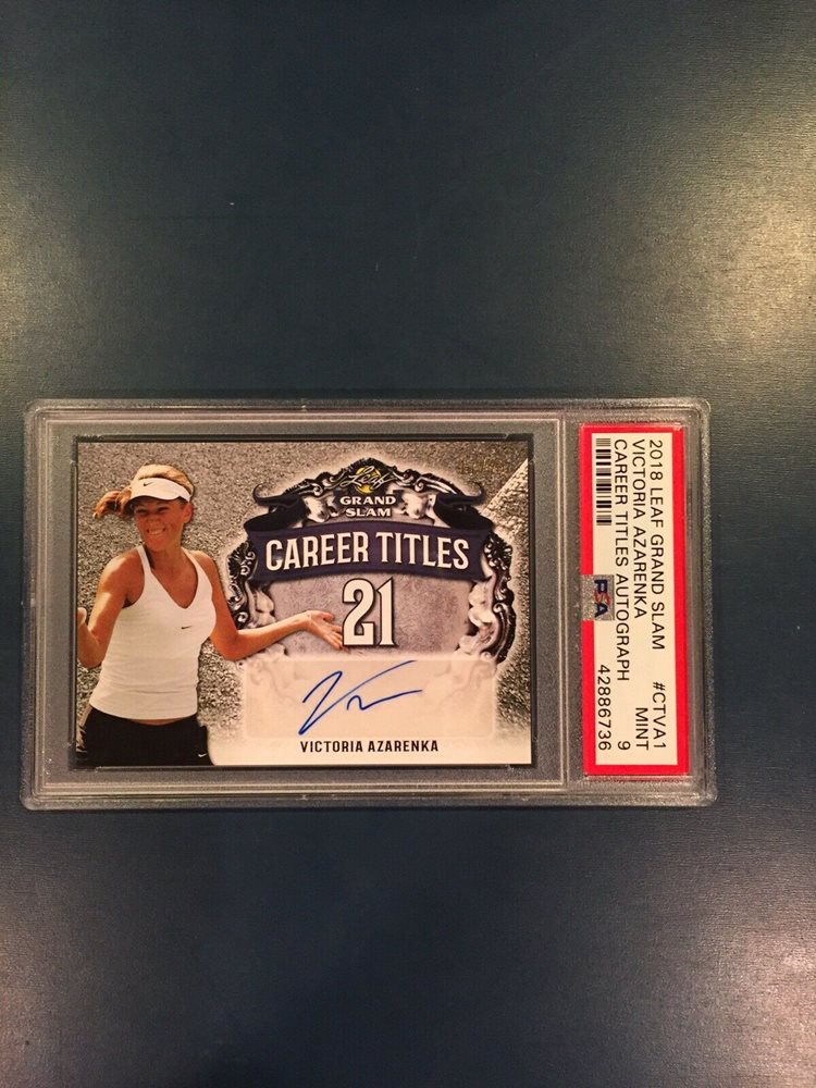Auction Prices Realized Misc Cards 2018 LEAF GRAND SLAM TENNIS CAREER ...