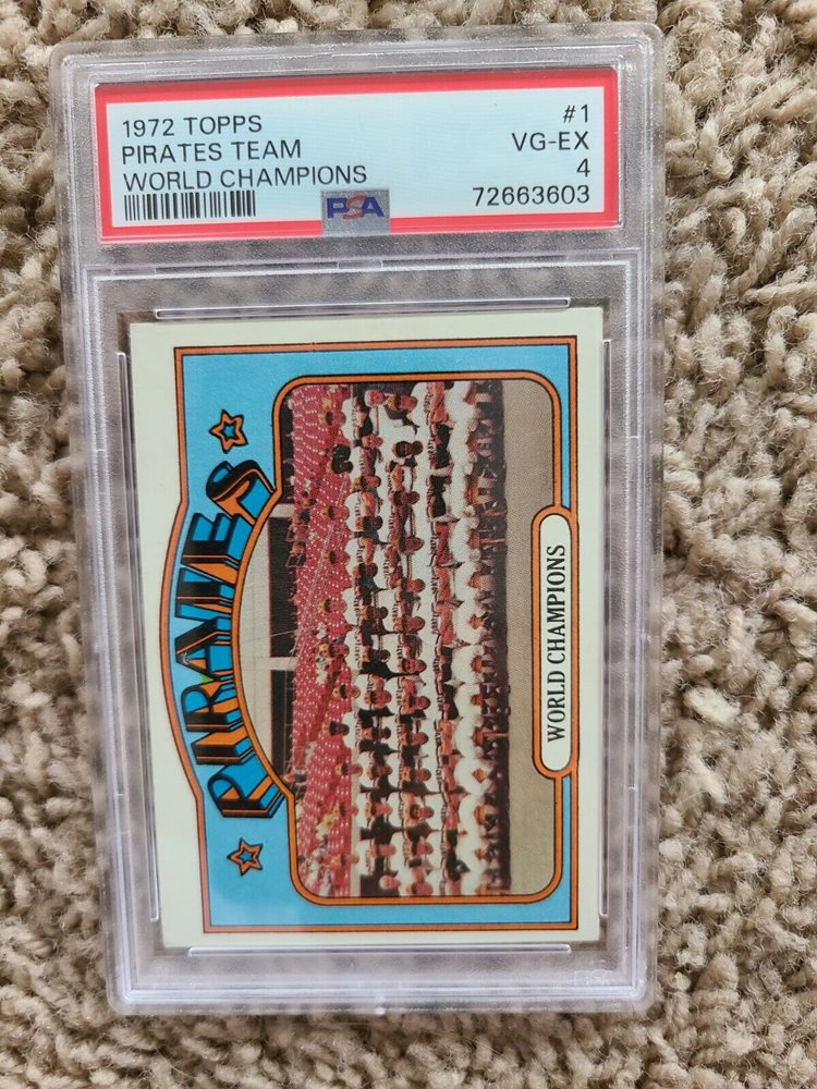 Auction Prices Realized Baseball Cards 1972 Topps Pirates Team