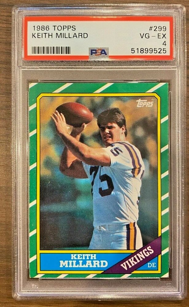 Auction Prices Realized Football Cards 1986 Topps Keith Millard