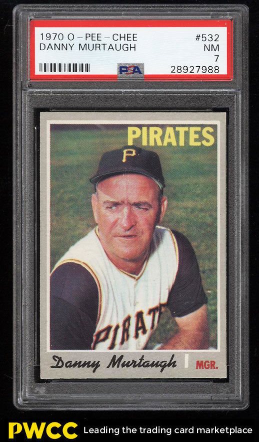 Auction Prices Realized Baseball Cards 1970 O-PEE-CHEE Danny Murtaugh