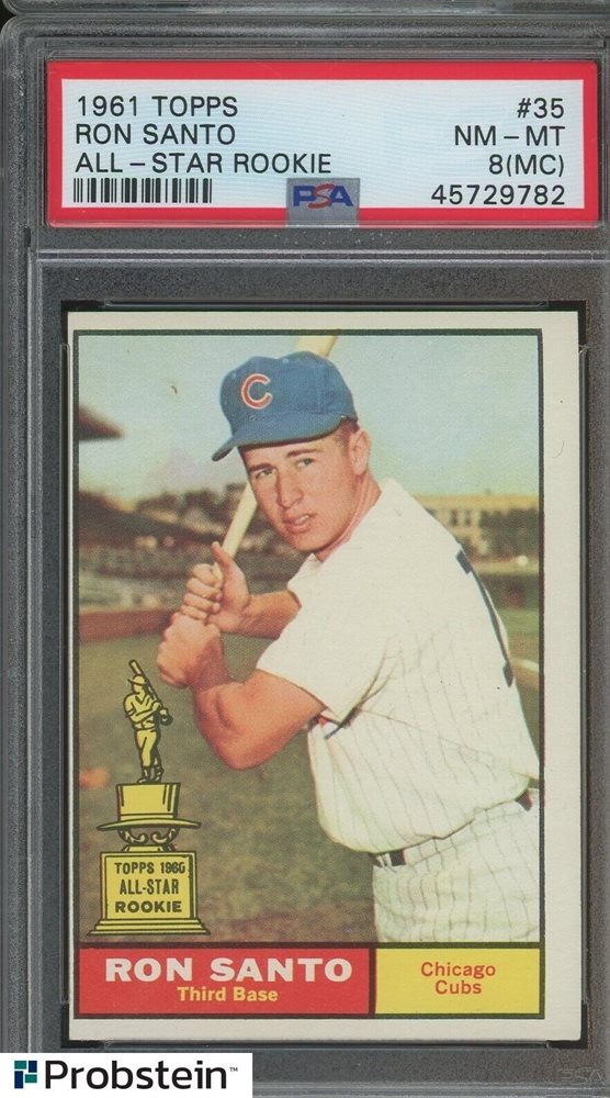 Auction Prices Realized Baseball Cards 1961 Topps Ron Santo