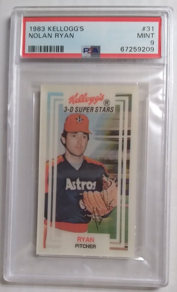 Auction Prices Realized Baseball Cards 1983 KELLOGG'S Nolan Ryan