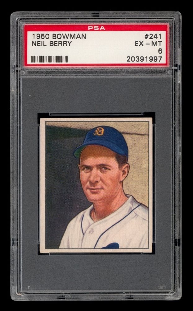Auction Prices Realized Baseball Cards 1950 BOWMAN Neil Berry