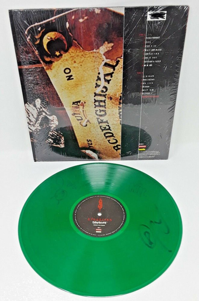 グリーン系【本物保証】 slipknot LP Slime Green Vinyl 新品未開封品 洋楽 レコードグリーン系-WWW ...