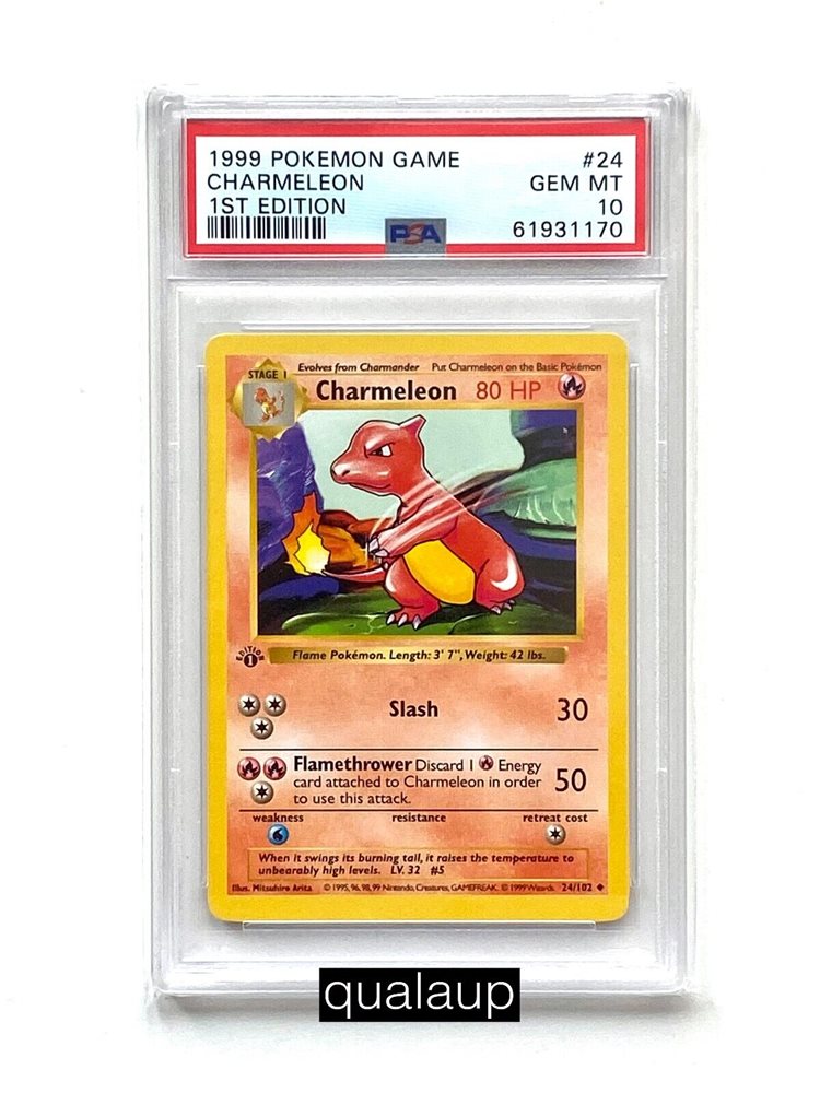 Charmeleon Pokemon Card