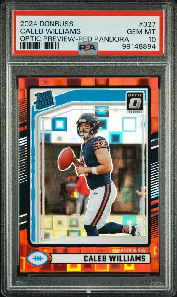 Auction Prices Realized Football Cards 2024 PANINI DONRUSS Caleb Williams