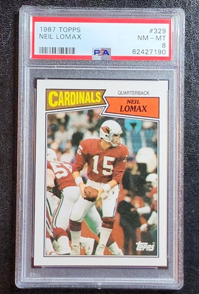 Auction Prices Realized Football Cards 1987 TOPPS Neil Lomax