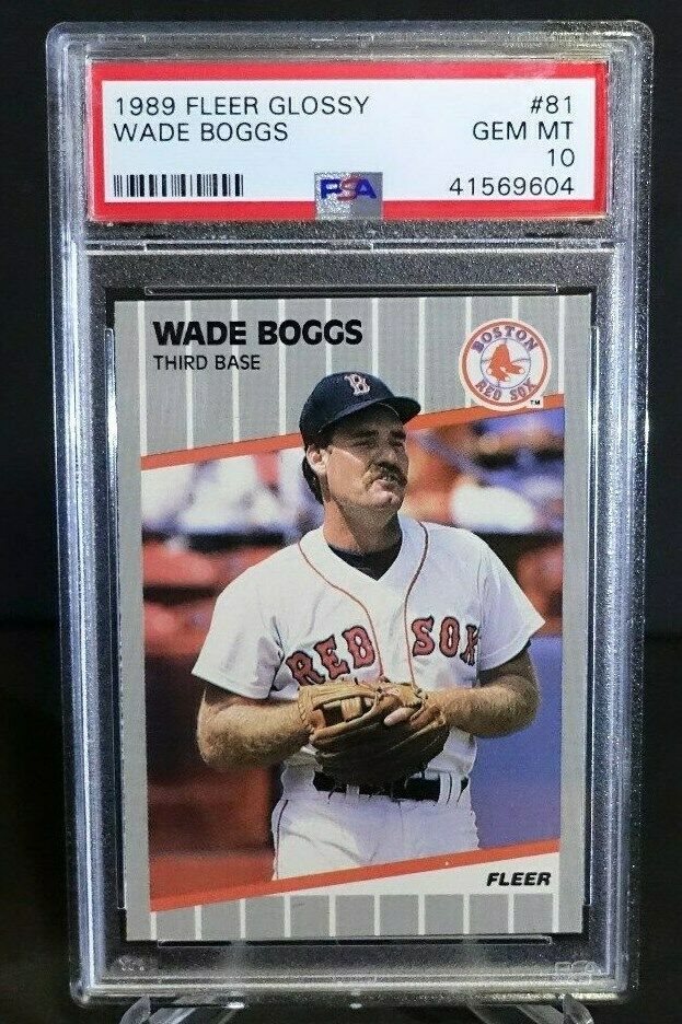 Auction Prices Realized Baseball Cards 1989 Fleer Glossy Wade Boggs