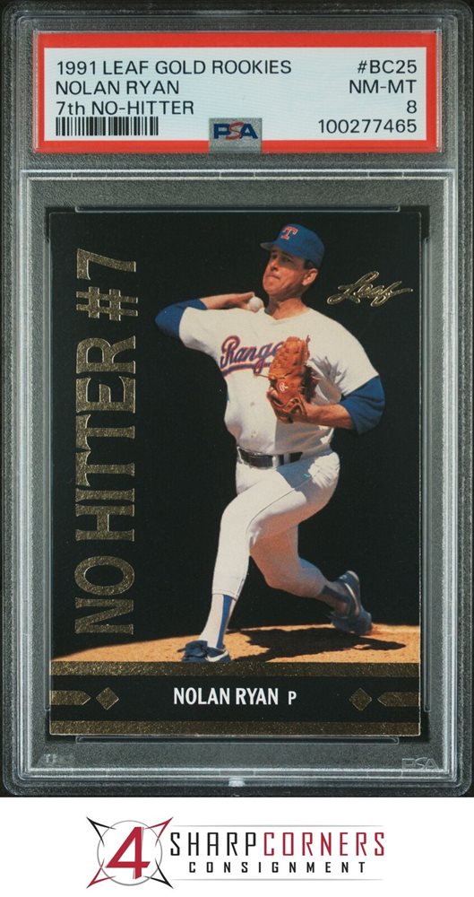 Auction Prices Realized Baseball Cards 1991 LEAF GOLD ROOKIES Nolan Ryan