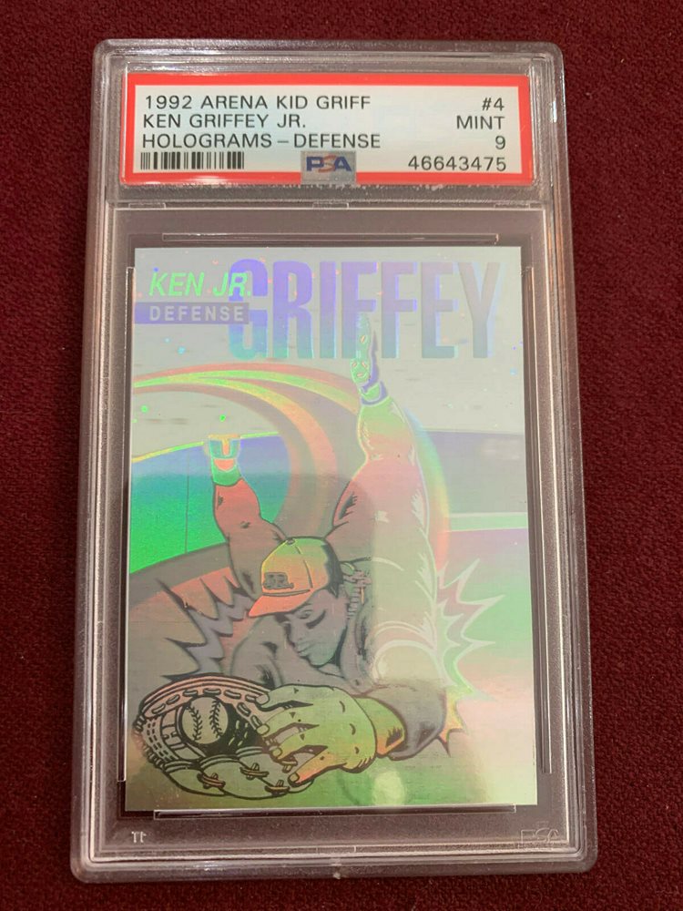 eBay Auction Item 224026897121 Baseball Cards 1992 Arena Holograms Kid ...