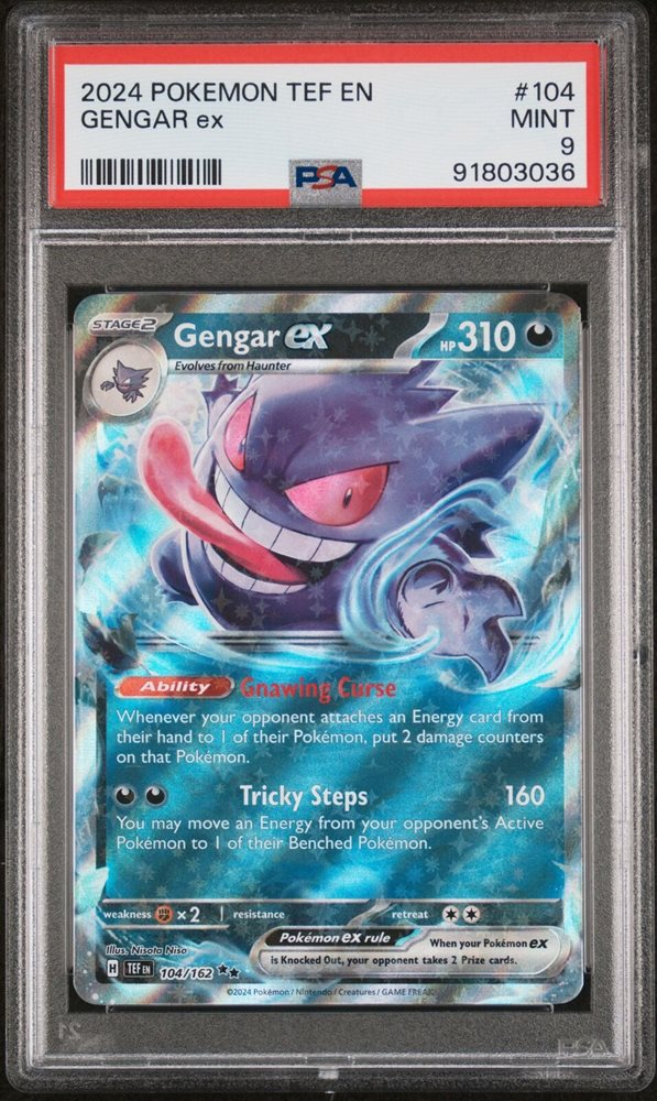 eBay Article de vente aux enchères 305857679644 Tcg Cards 2024 Pokemon Tef En-Temporal Forces