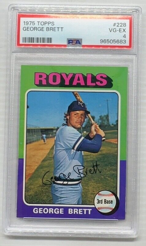 Auction Prices Realized Baseball Cards 1975 Topps George Brett