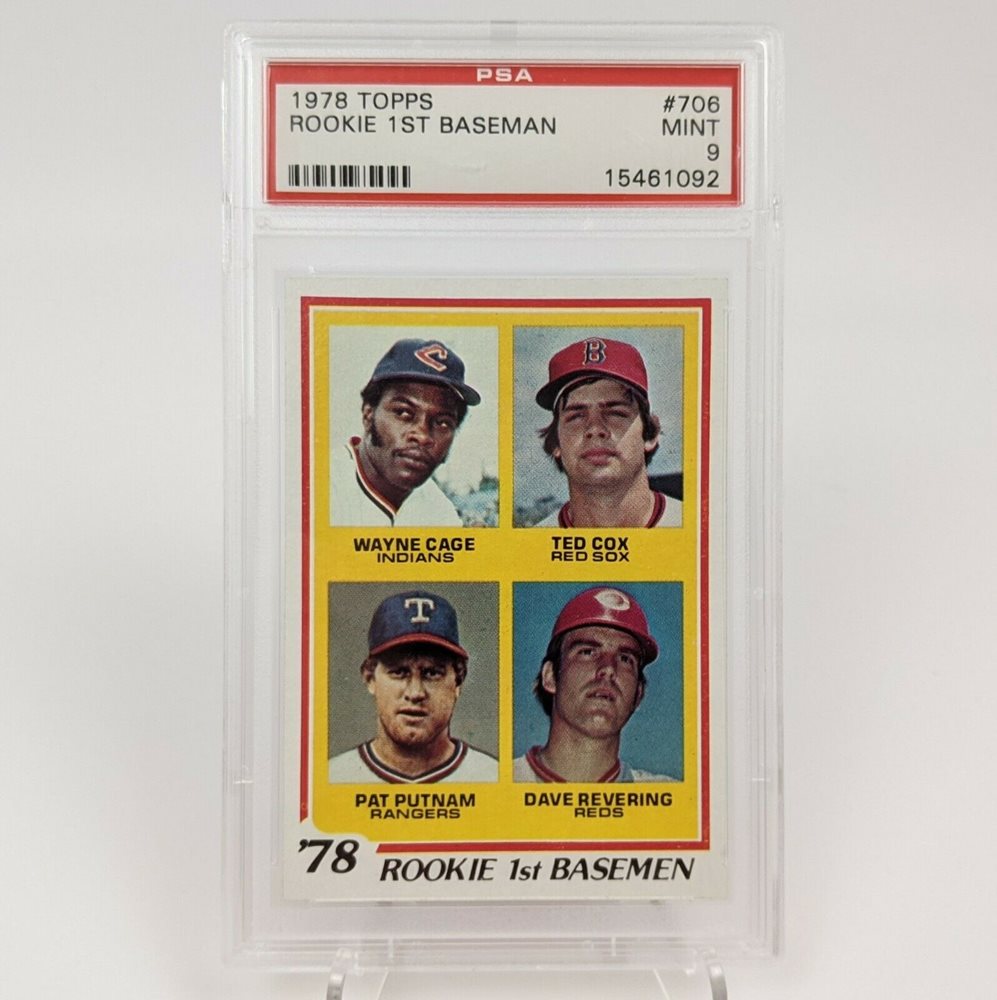 Auction Prices Realized Baseball Cards 1978 Topps Rookie 1st Baseman