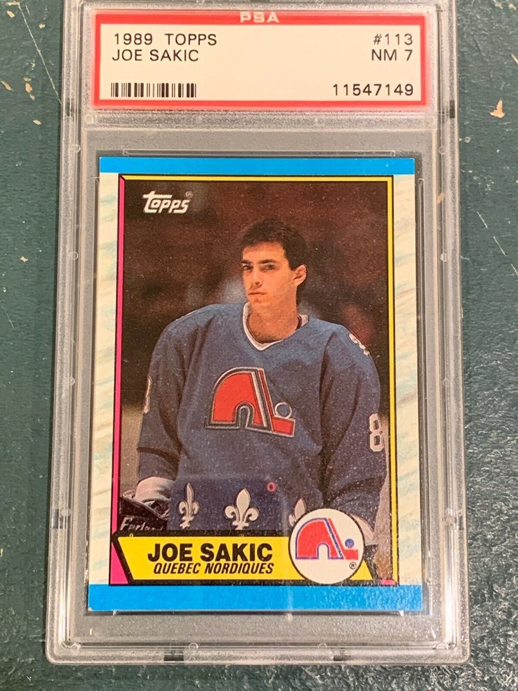 Auction Prices Realized Hockey Cards 1989 Topps Joe Sakic