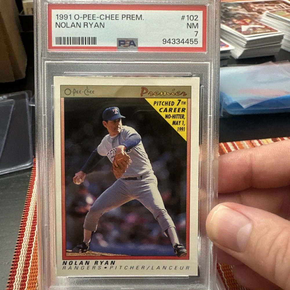 Auction Prices Realized Baseball Cards 1991 O-PEE-CHEE PREMIER Nolan Ryan