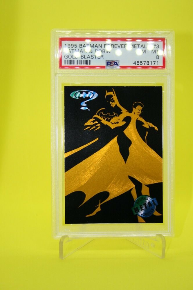 Auction Prices Realized Non-Sport Cards 1995 Batman Forever Metal Gold ...