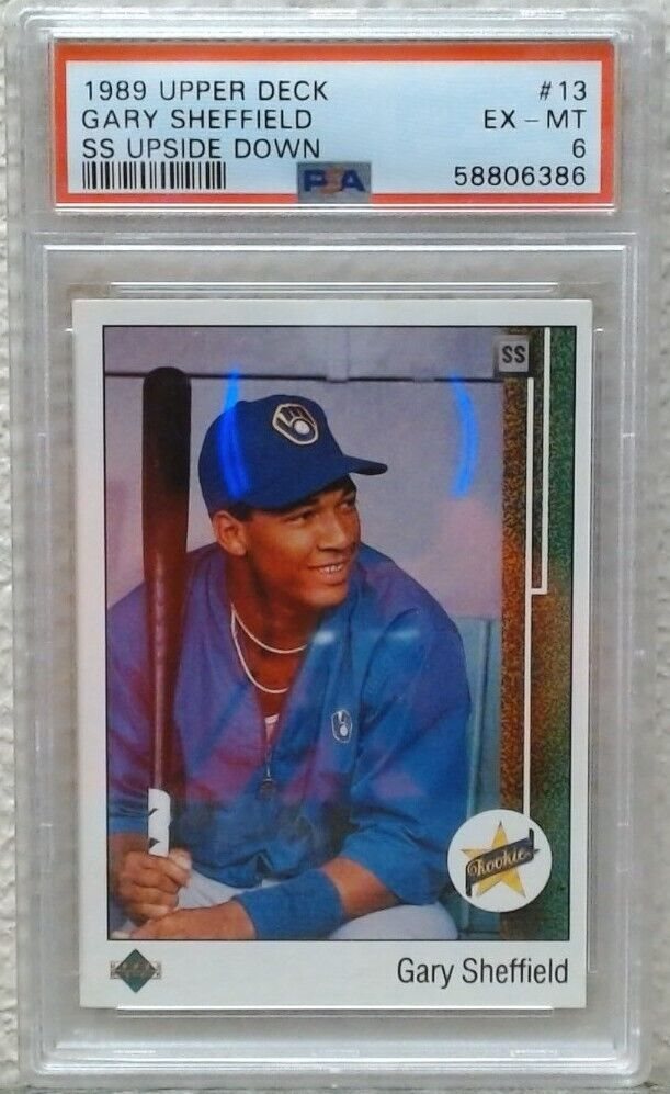Auction Prices Realized Baseball Cards 1989 UPPER DECK Gary Sheffield