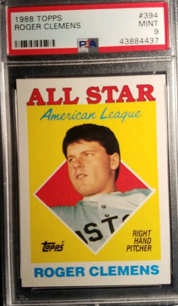 Auction Prices Realized Baseball Cards 1988 TOPPS Roger Clemens