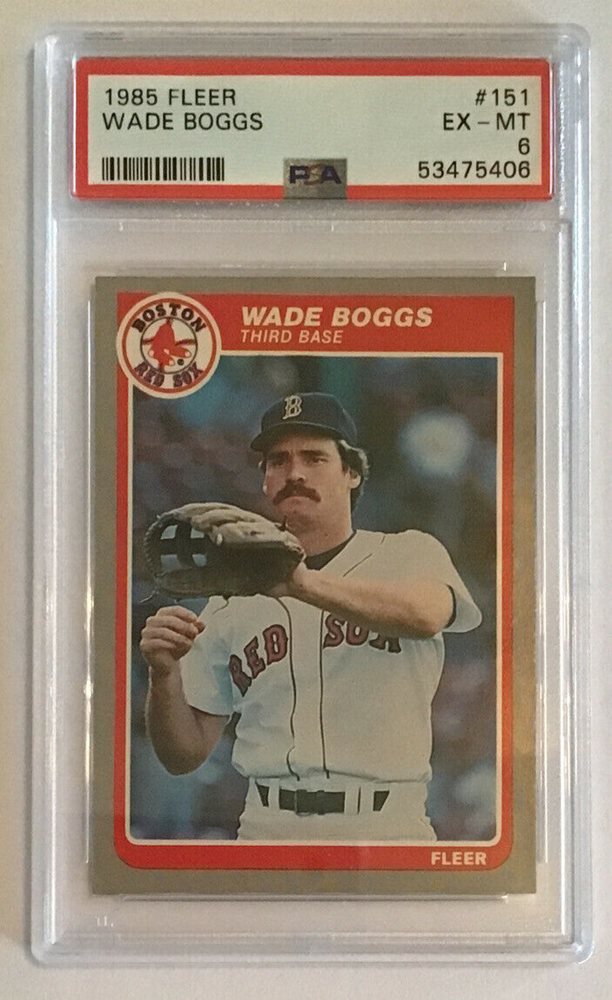 Auction Prices Realized Baseball Cards 1985 Fleer Wade Boggs