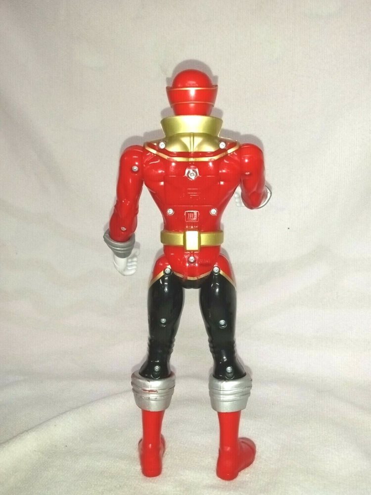 Power Rangers Super Megaforce Deluxe Red FX Ranger 10”