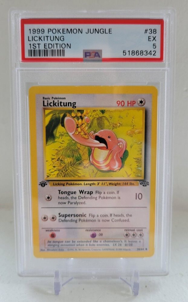 Lickitung Pokemon Card
