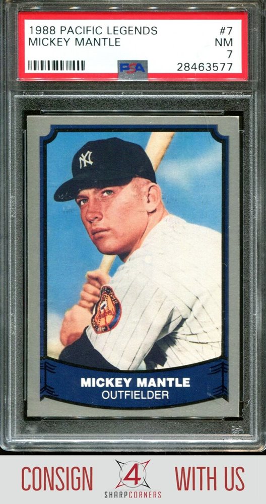 Auction Prices Realized Baseball Cards 1988 PACIFIC LEGENDS Mickey Mantle