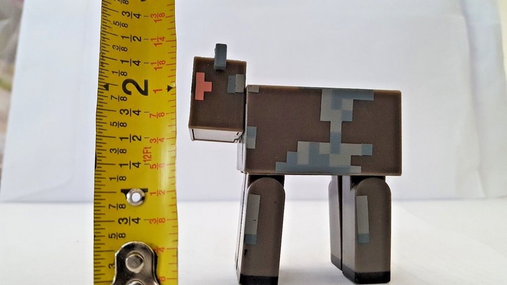 Small Minecraft Papercraft Cow