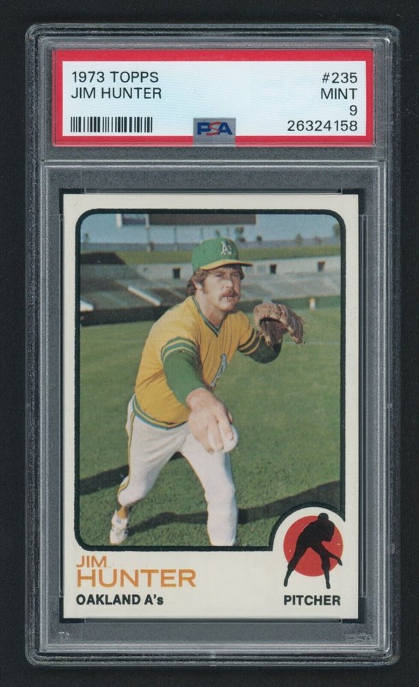 Auction Prices Realized Baseball Cards 1973 TOPPS Jim Hunter