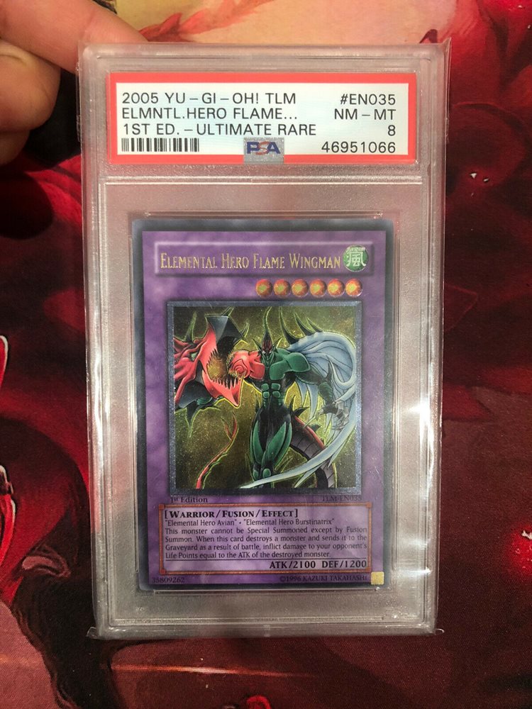 Auction Prices Realized Tcg Cards 2005 Yu-Gi-Oh! Tlm-The Lost Millennium Elemental Hero Flame ...