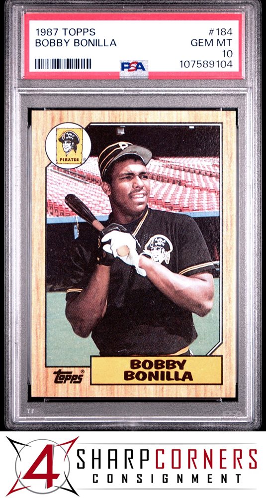 Auction Prices Realized Baseball Cards 1987 TOPPS Bobby Bonilla