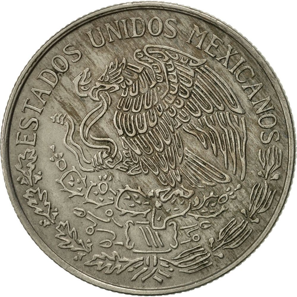 Mexico Peso 1975 Mexico City AU 55 58 Copper nick mexico-peso-1975-mexico-city-au-55-58-copper-nick