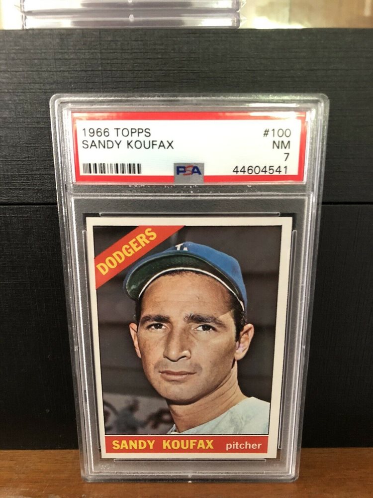 Auction Prices Realized Baseball Cards 1966 Topps Sandy Koufax