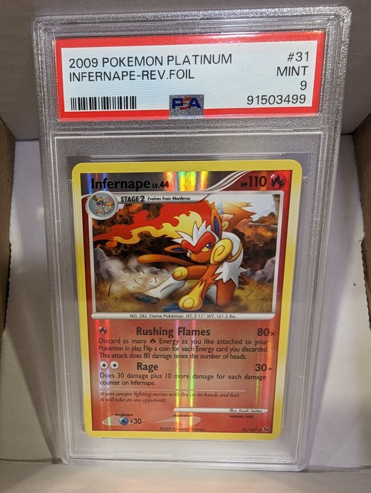 Auction Prices Realized Tcg Cards 2009 POKEMON PLATINUM Infernape ...