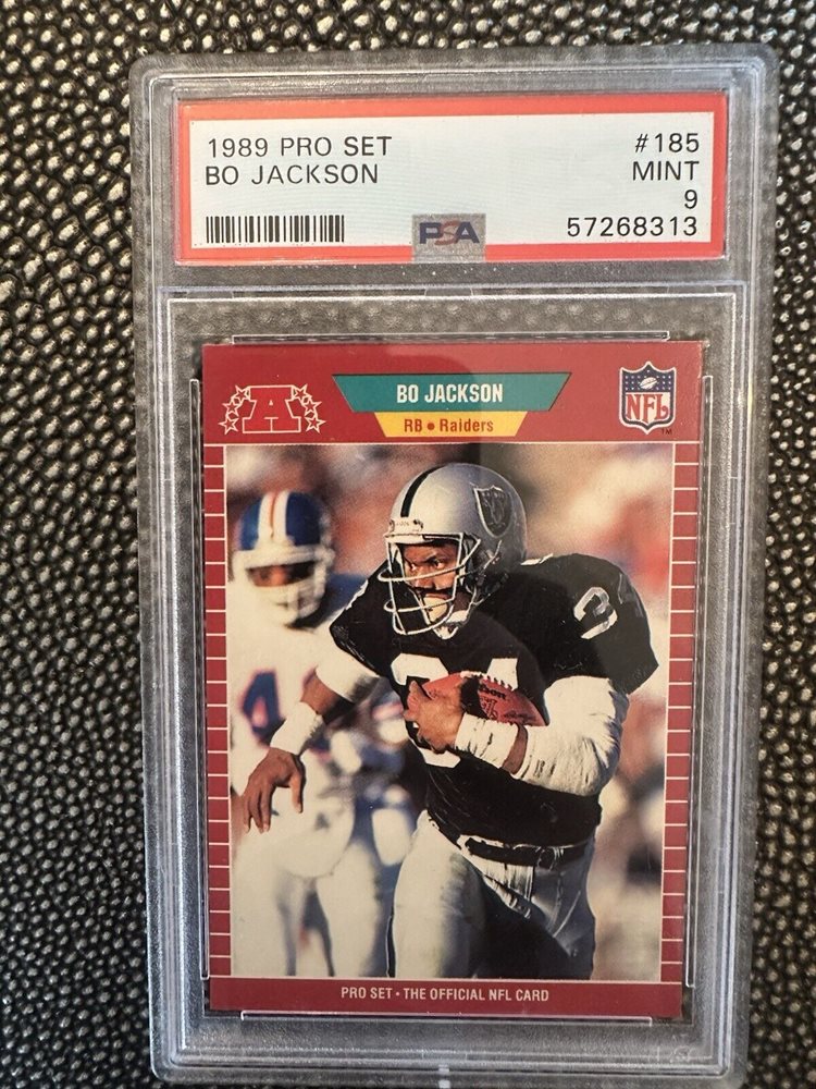 Auction Prices Realized Football Cards 1989 PRO SET Bo Jackson