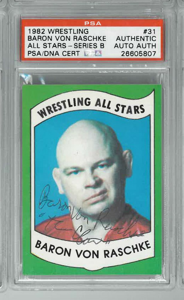 Auction Prices Realized Boxing / Wrestling Cards / Mma 1982 Wrestling ...